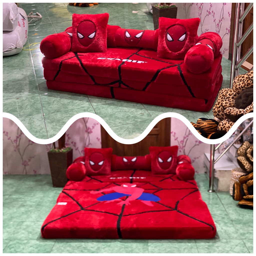 Sofa Bed Karakter Spiderman | Baci Living Room
