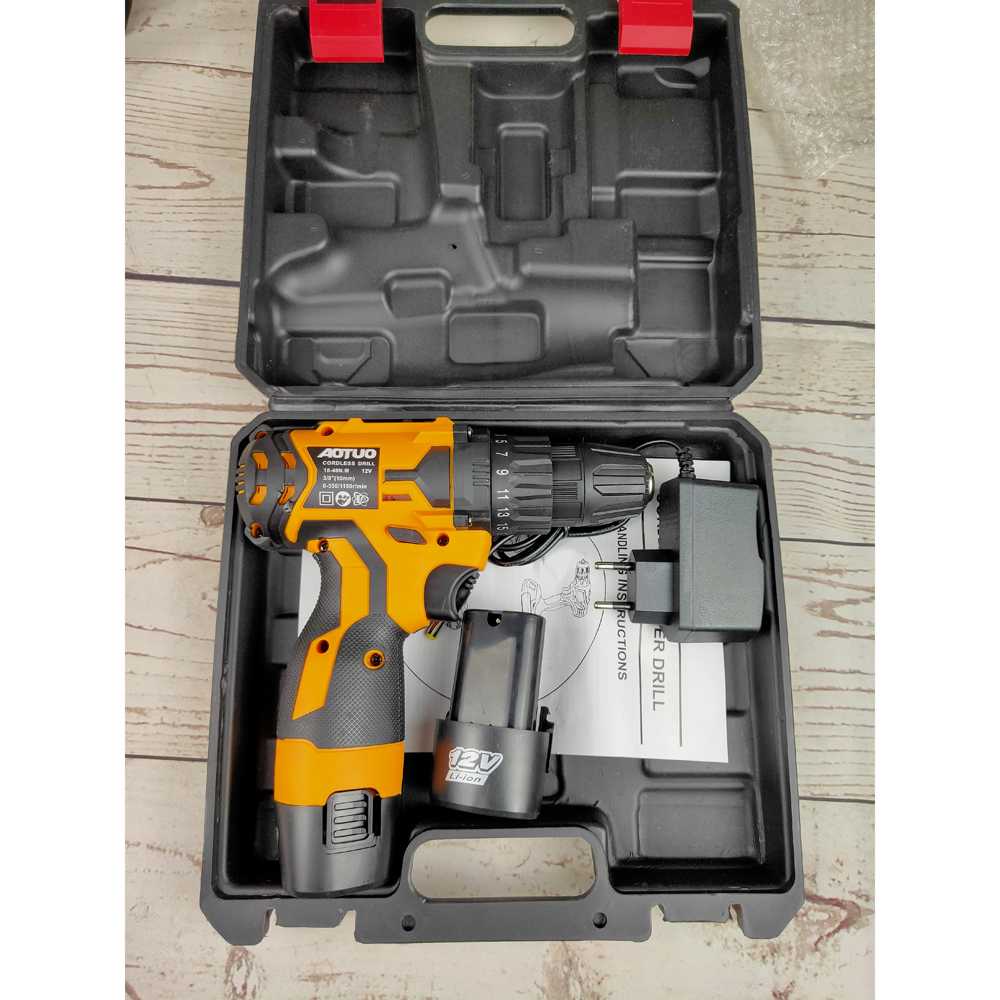 Jual Bor Listrik Cordless Tanpa kabel - bisa dicas 12V - K9F | Shopee ...