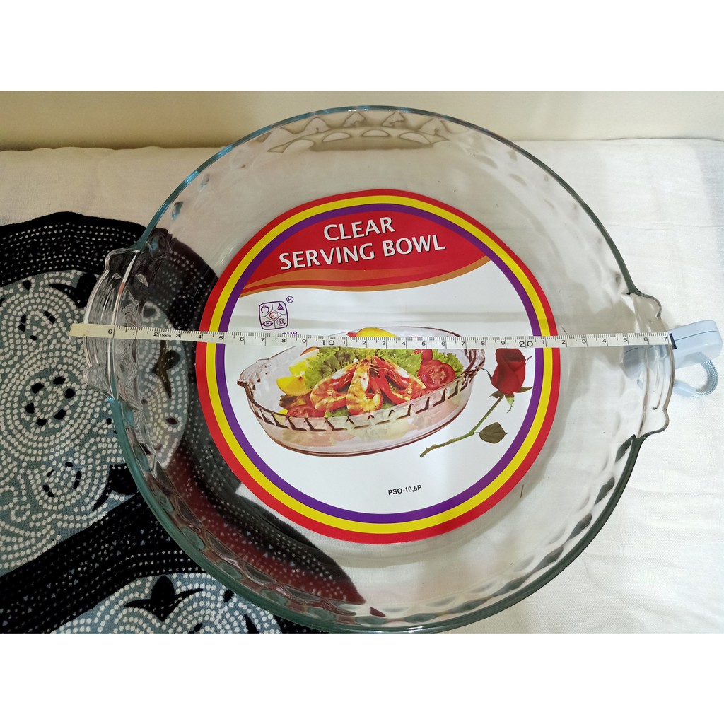 Jual Clear Serving Bowl / Wadah Saji / Mangkok Pudding Pastel Tutup D ...
