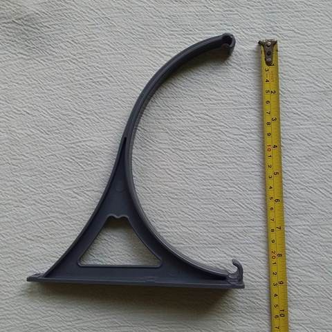 Jual Gantungan Dudukan Talang Air PVC 8" inchi Setengah Lingkaran ...