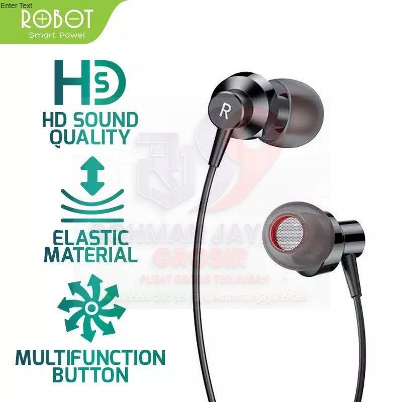 Jual Headset Robot RE240S High Definition Sound Quality Bass MODEL ...