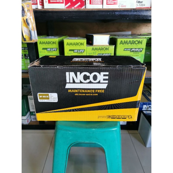 Jual AKI BATERAI INCOE KERING DIN 100/MF600-38 12V 100AH 710CCA MOBIL ...