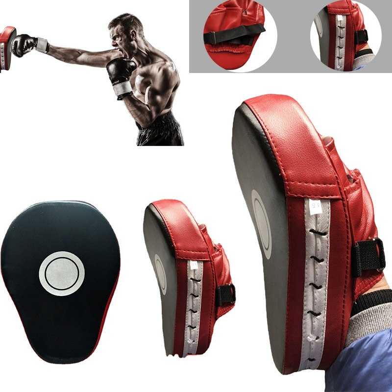 Jual Muay Thai Tinju Melengkung Target Tangan Sanda Latihan Boxing pad ...