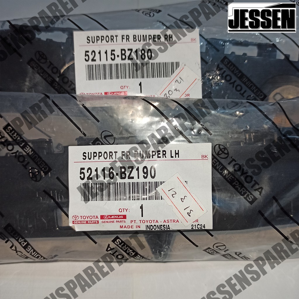Jual SUPPORT BRACKET BREKET BUMPER DEPAN KIRI KANAN CALYA SIGRA 52115 ...