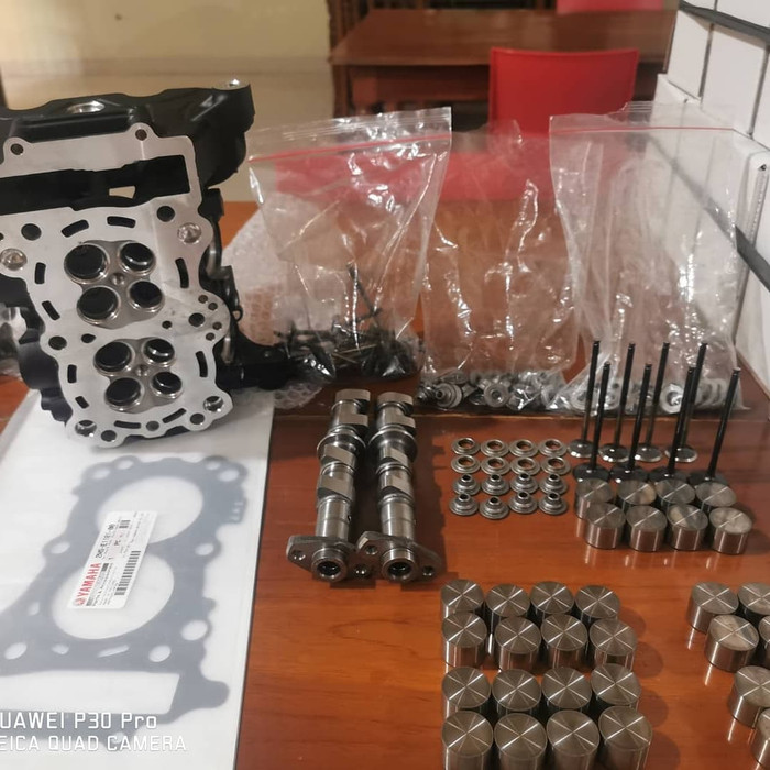 Jual valve set yamaha r3 / klep in dan out | Shopee Indonesia