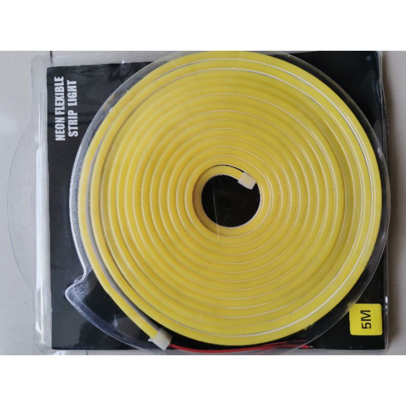 Jual Lampu led neon flex 12v 5m /Led strip flexible 5m dc 12v IP65 waterproof | Shopee Indonesia