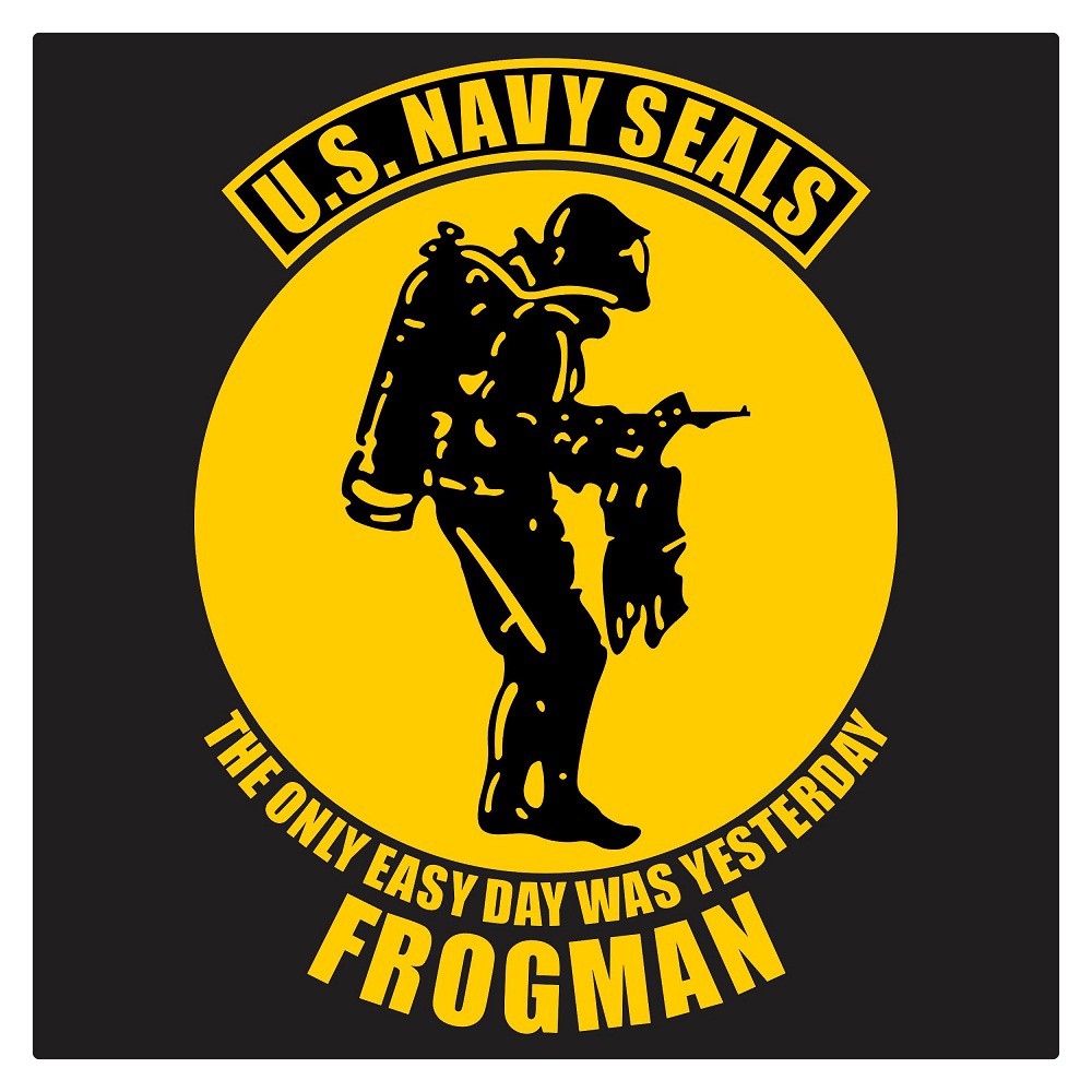 Jual US Navy Seals Swimmer Frogman, Cutting Sticker | Shopee Indonesia