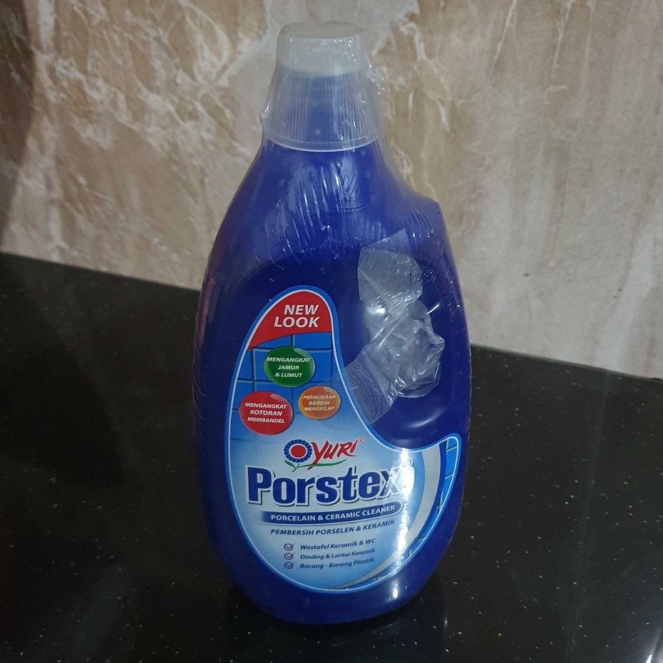 Jual Pembersih Porselen Keramik Porstex Yuri Cleaner 1 L | Shopee Indonesia