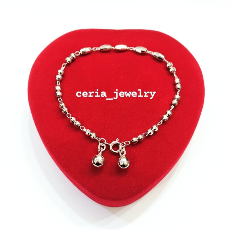 Jual Gelang Perak Asli Silver 925 Lapis Emas Model mix - Perhiasan ...