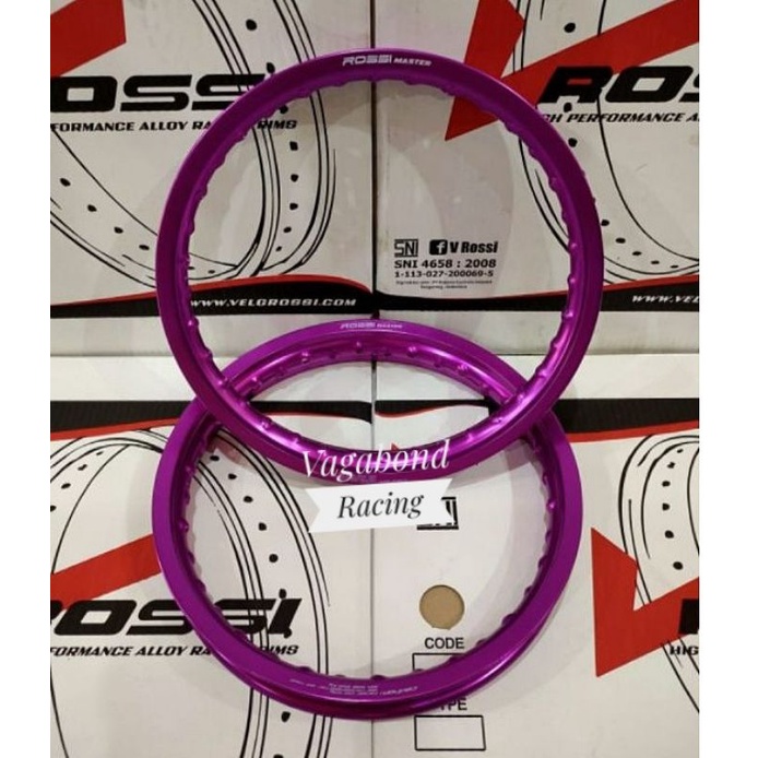 Jual VELG ROSSI RING 17 UK 140 160 185 215 250 WARNA Ungu Violet SATU ...