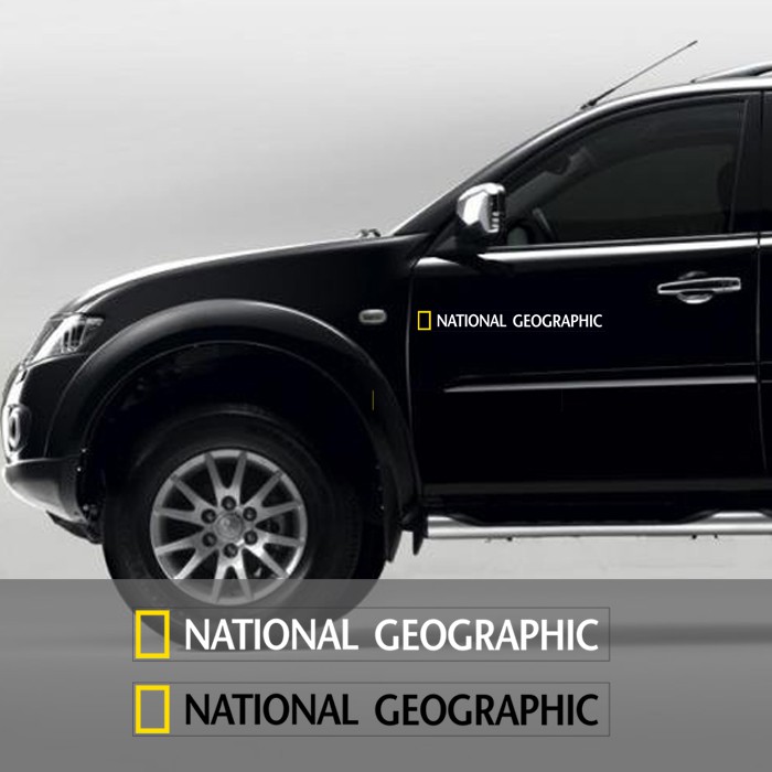 Jual Stiker National Geographic Cutting Sticker Pintu Mobil 60 cm ...