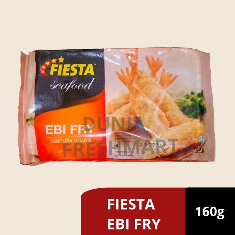 Jual FIESTA EBI FRY 160GR(8PCS) EBI FURAI UDANG TEMPURA FROZEN | Shopee ...