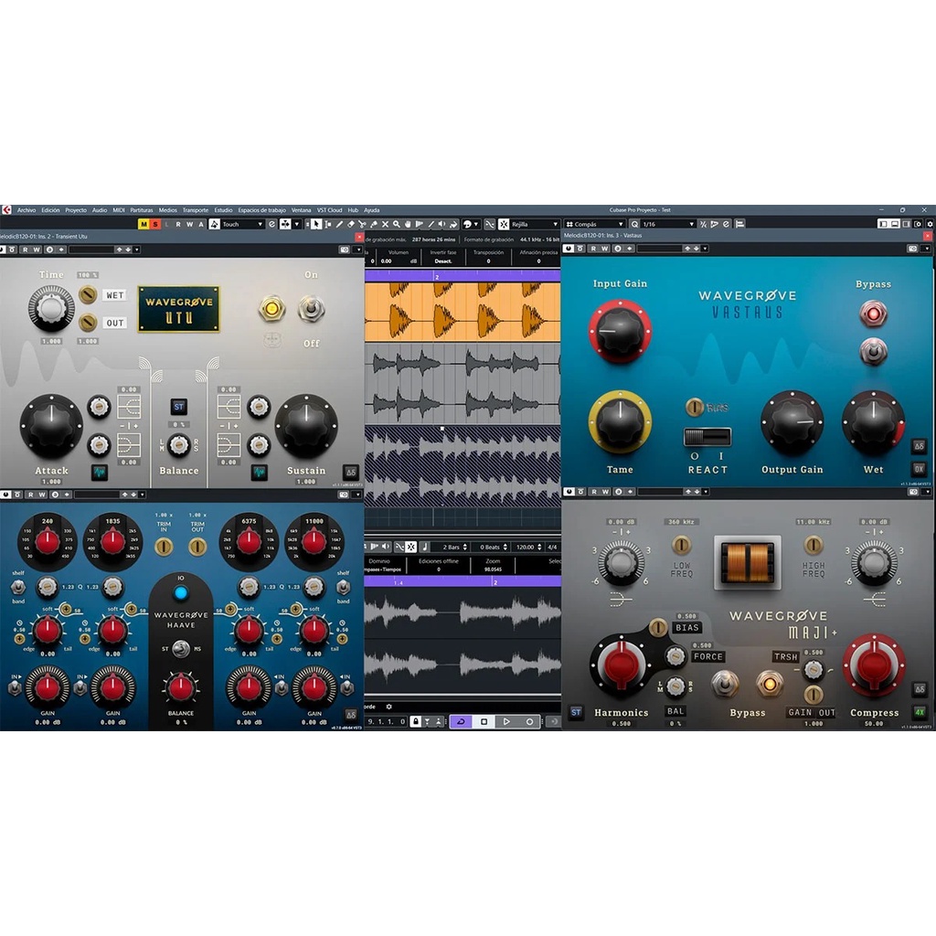 Jual Plugin Wavegrove Bundle - vst sed to differentiate the transients ...