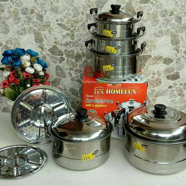 Jual HOMELUX panci set 10pcs | Shopee Indonesia