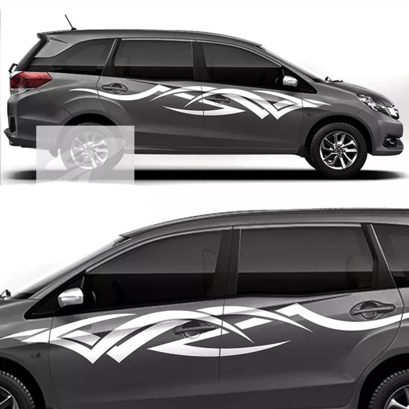 Jual sticker cutting mobil HONDA Mobilio jenis sedan bisa desain ...