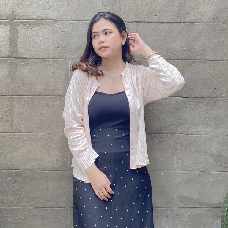 Jual CARDIGAN KNIT WAVE ATASAN KNIT DENGAN BAHAN SUPER LEMBUT DAN ...
