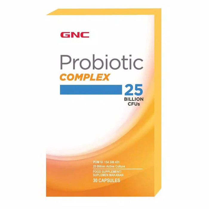 Jual GNC probiotic complex 25 Billion (30) asli | Shopee Indonesia