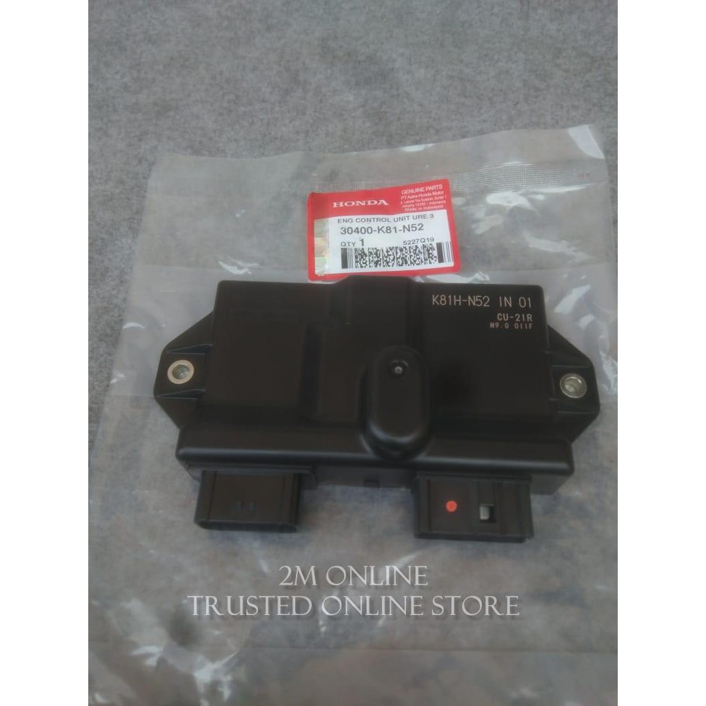 Jual Mdr ECM ECU NEW BEAT ECO ESP 2018 NON ISS ORI AHM 30400-K81-N52 ...