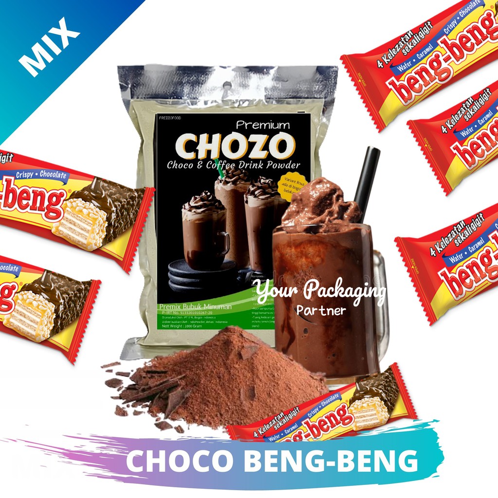 Jual Powder Drink Rasa Coklat Choco Beng-Beng 1 Kg Bubuk Minuman ...
