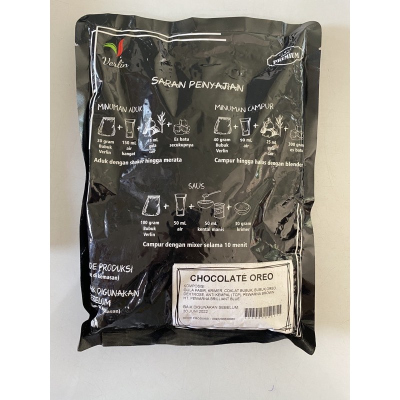 Jual VERLIN rasa CHOCO BISKUIT MURAH powder drink minuman bubuk (1kg ...