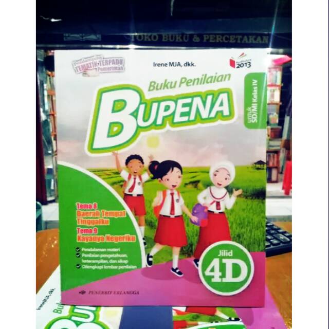 Jual BUKU PENILAIAN BUPENA JILID 4D untuk sd/mi kelas 4 | Shopee Indonesia