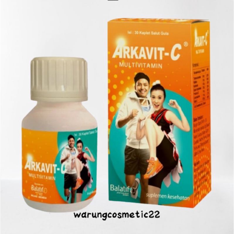 Jual Arkavit C isi 30 tablet/ arkavit c botol | Shopee Indonesia
