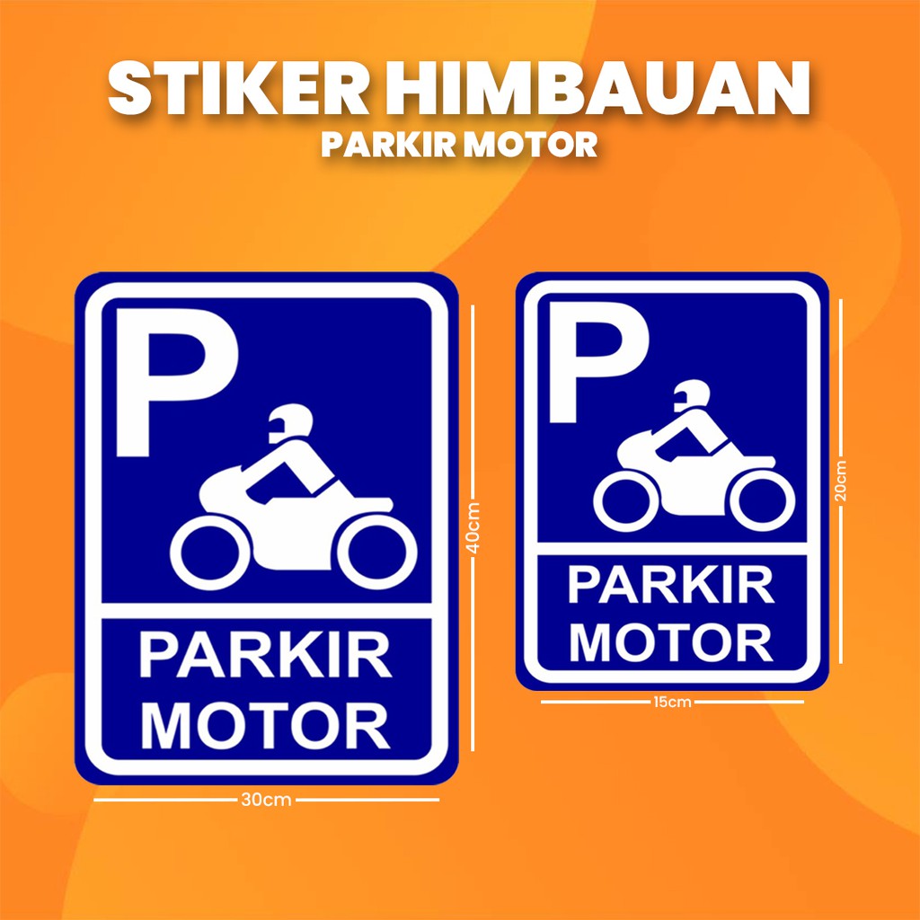 Jual Stiker K3 Tempat Parkir / Sticker Parking Area (Print Tajam & Anti ...