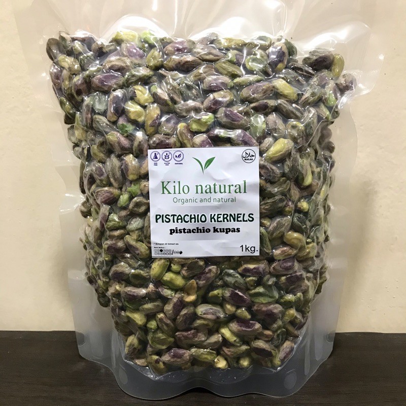 Jual PISTACHIO KERNEL 1KG ( KACANG PISTACHIO MENTAH TANPA CANGKANG ...