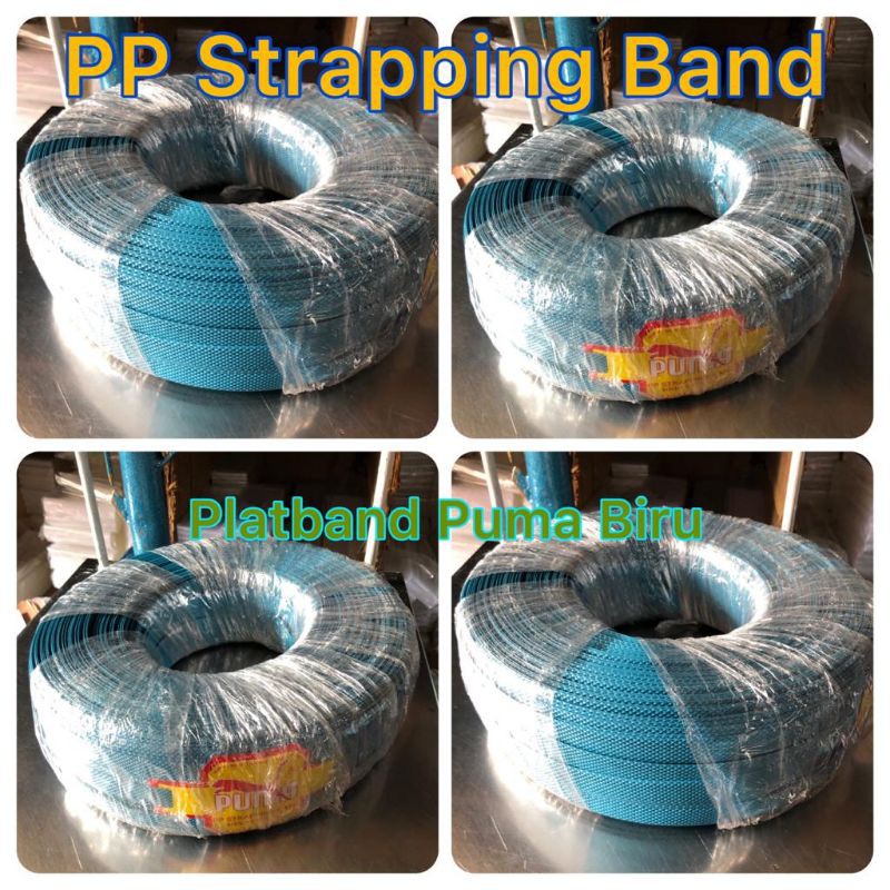 Jual PP Strapping Straping Band Puma Streping band Tali Plastik Tebal ...
