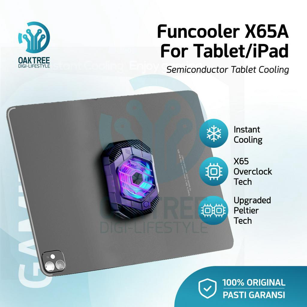 Jual Oaktree Funcooler X65A Fan Cooler Radiator Pendingin Tablet iPad ...