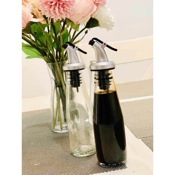 Jual Botol kecap kaca sauce bottle mini 100ml cute anti tumpah anti ...