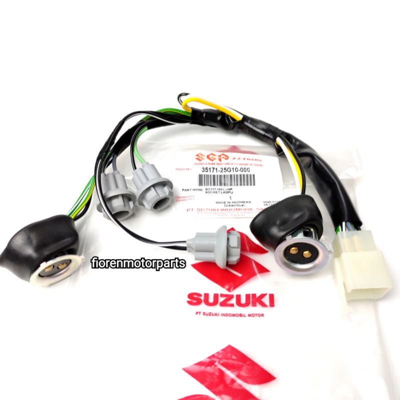 Jual FITTING PITTING SOKET LAMPU DEPAN SATRIA FU BARONG 35171-25G10-000 ...