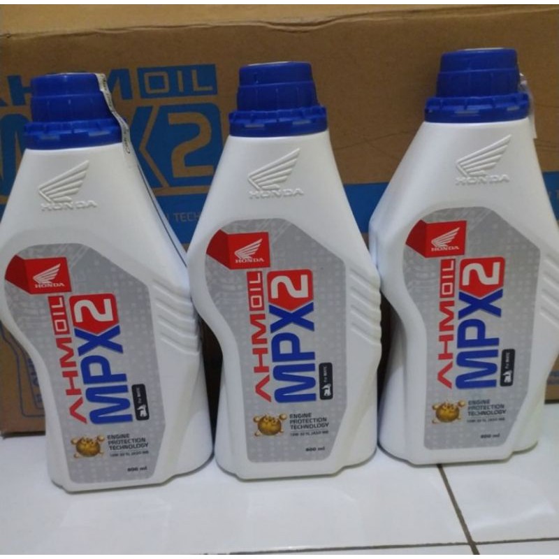 Jual Oli MPX 2 Honda Matic 800 ml SAE 10W-30 API-SL JASO MB OEM | Shopee Indonesia