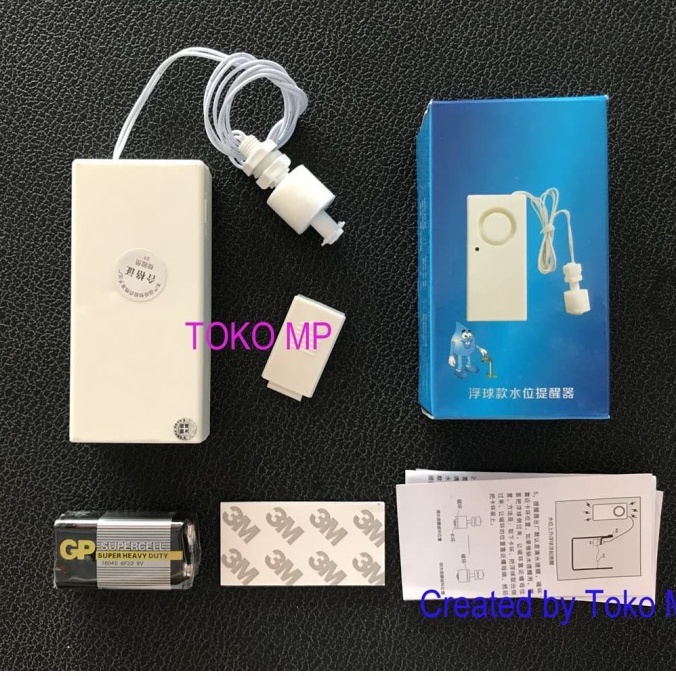 Jual alarm sensor air | alarm banjir |water level sensor ketinggian air ...