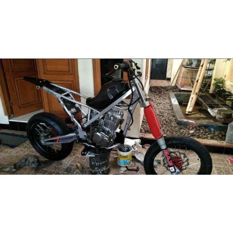 Jual Rangka frame costum body motor KLX PNP Honda MP GL TIGER NINJA ...