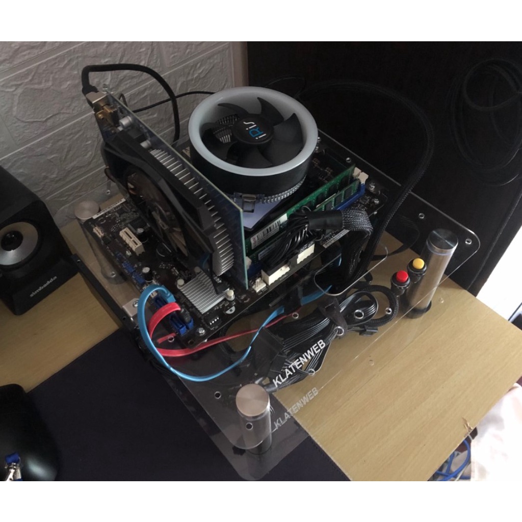 Jual Casing PC Open Air Acrylic Micro ATX dan Mini ITX Murah | Shopee ...