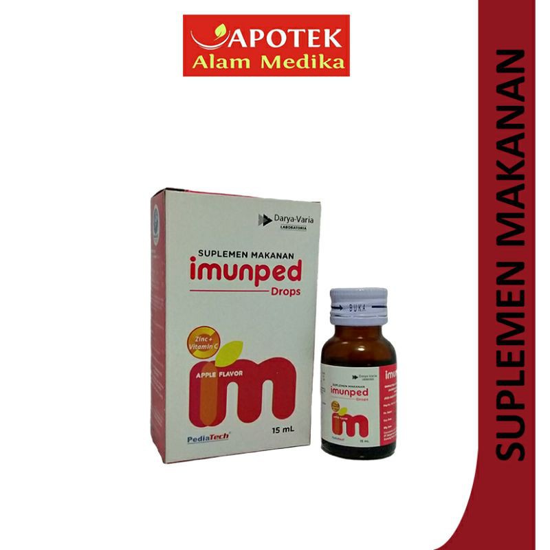 Jual Imunped Drops isi 15ml - Zinc dan Vitamin C pada anak-anak ...