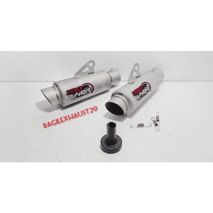 Jual Selencer Muffler PRO LINER TR1 INLET 50/51MM | Shopee Indonesia