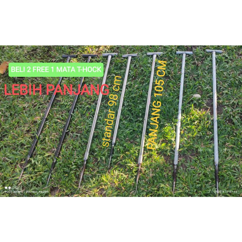 Jual TOJOK SAWIT LEBIH PANJANG 105 CM BAHAN KALPANIS SNI / STAINLESS / HITAM SNI COD | Shopee ...