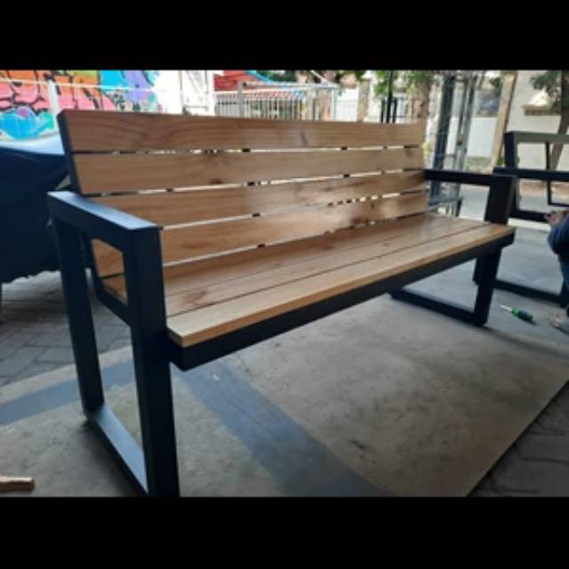 Jual Kursi Kayu Besi Custom | Shopee Indonesia
