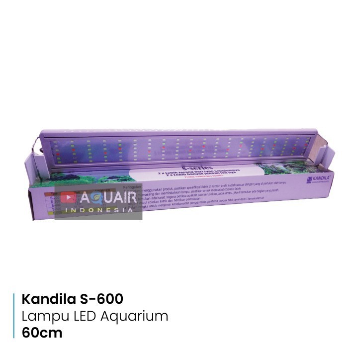 Jual Lampu Aquarium Led Kandila S600 Lampu Aquascape Rgb 60cm | Shopee ...