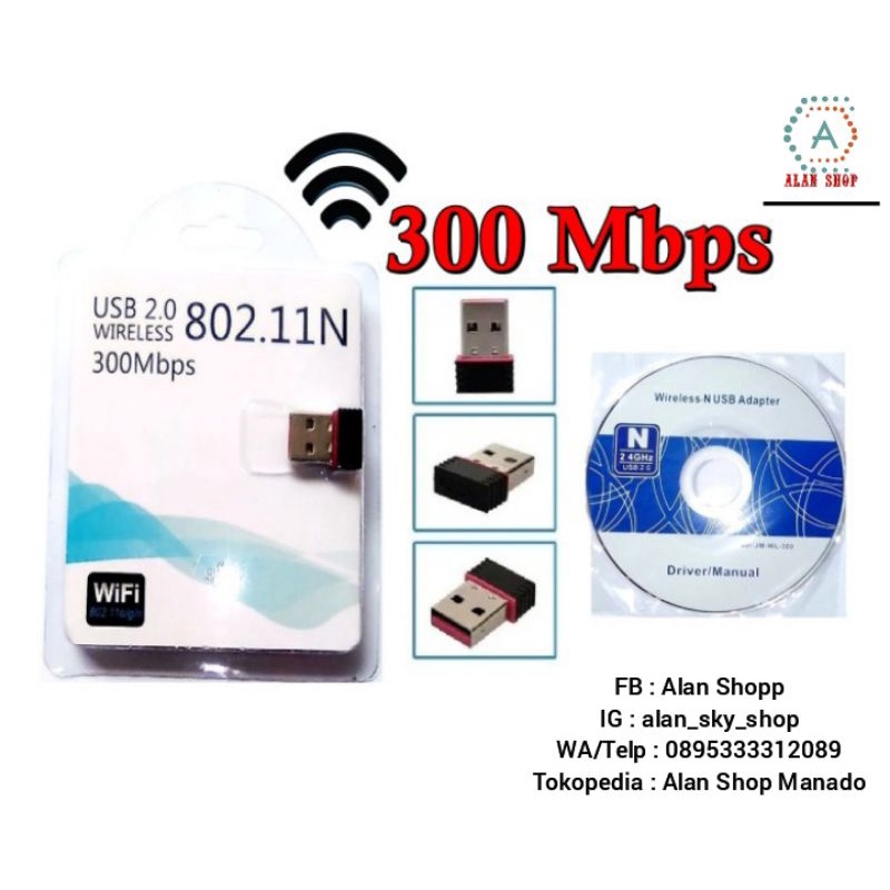 Jual USB WIFI ADAPTER PC LAPTOP | Shopee Indonesia