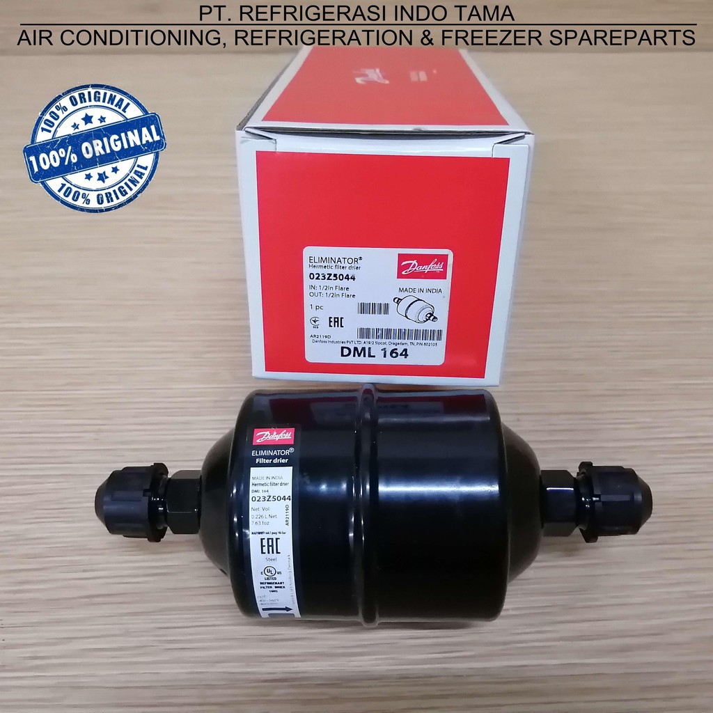 Jual FILTER DRIER DANFOSS DML 164 - 1/2" 023Z5044 | Shopee Indonesia