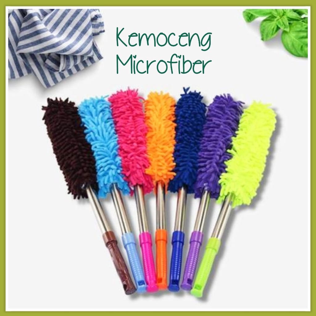 Jual Kemoceng Microfiber Flexible Panjang Pendek Adjustable l Sulak ...