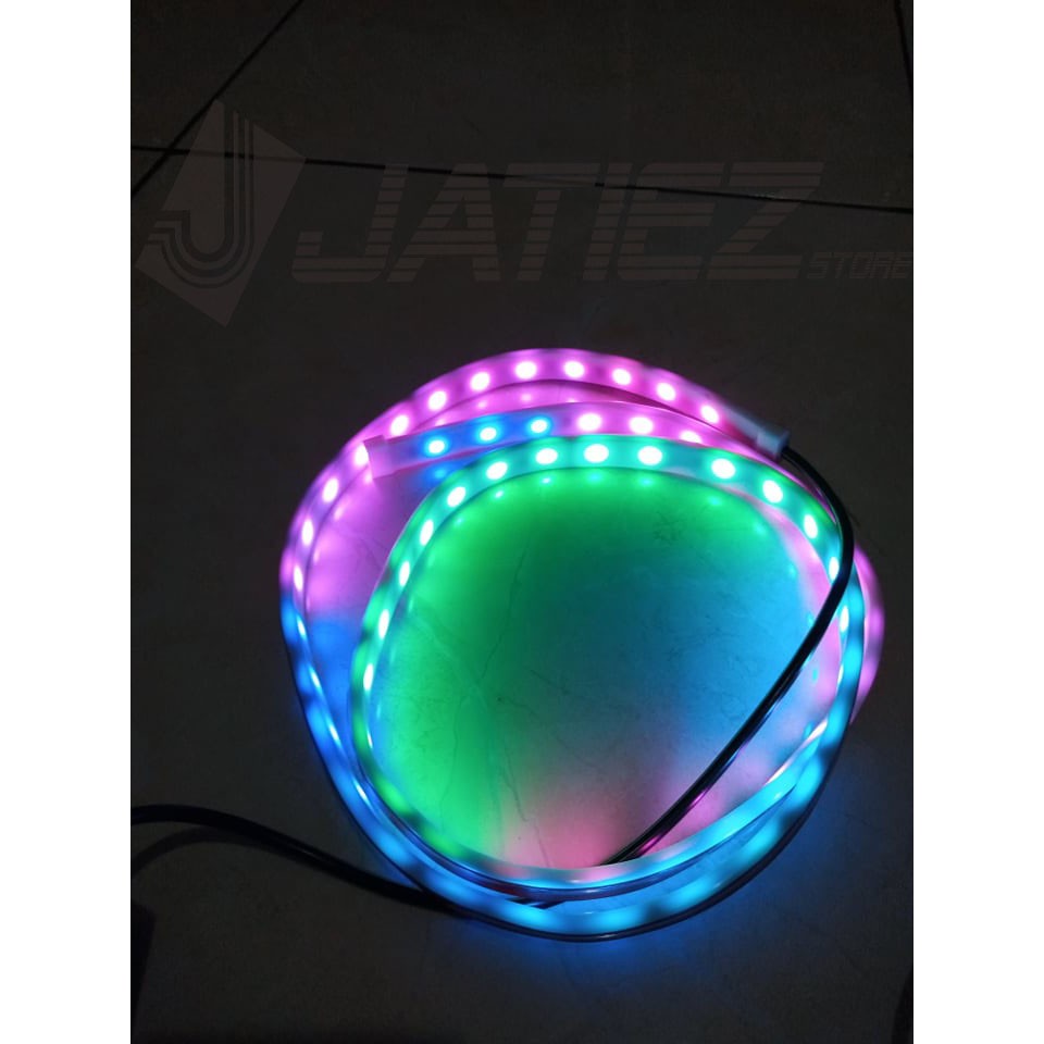 Jual Lampu LED Bagasi RGB 120CM Universal 24V Lampu Rem Bus RGB Lampu ...