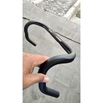 Jual Dropbar atau stang sepeda balap panjang 42 cm Alloy standar non os | Shopee Indonesia