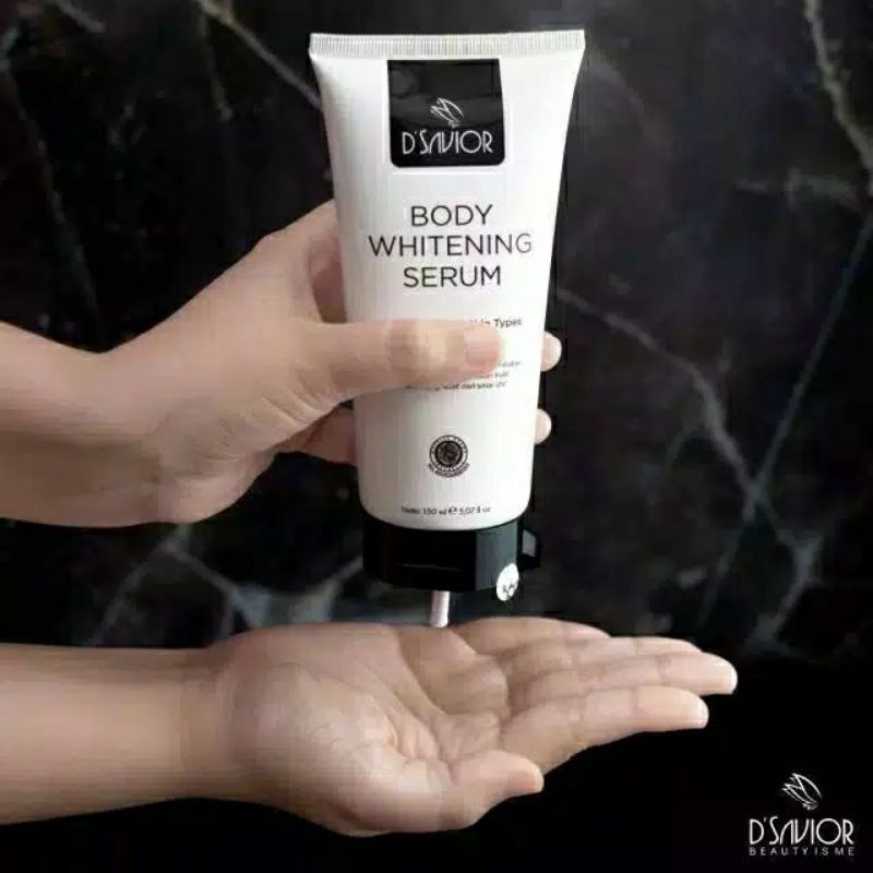 Jual D'SAVIOR BODY WHITENING SERUM | Shopee Indonesia