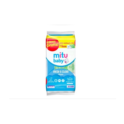 Jual Mitu Tisu Basah Bayi Fresh & Clean Blue 40 pcs | Shopee Indonesia