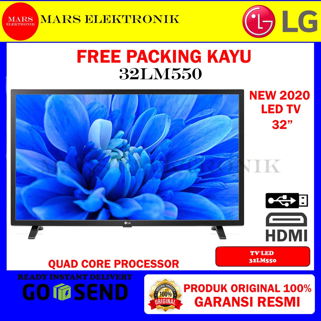 Jual TV LED LG 32 INCHI 32LM550 / 32 LM550 / READY / NEW 2020 / LED TV ...