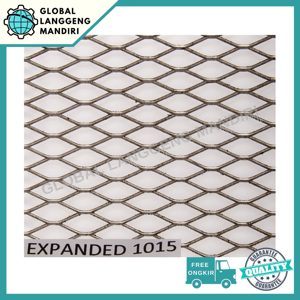 Jual EXPANDED METAL BERBAGAI MACAM UKURAN / EXPANDA BESI 1.2MX2.4METER ...
